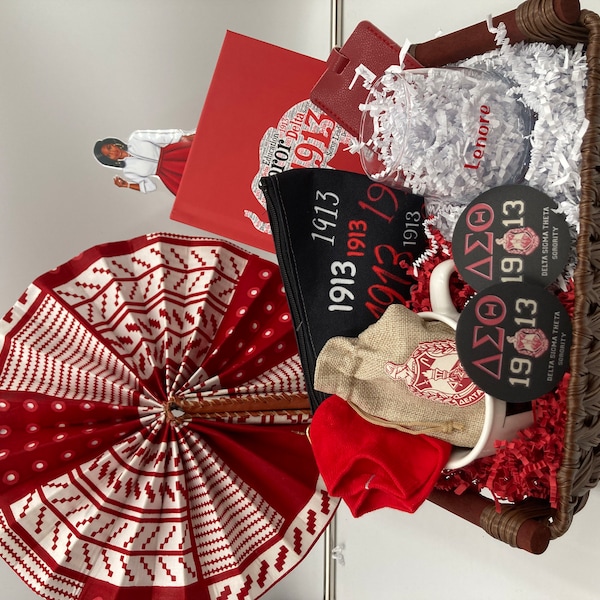 Delta Sigma Theta Gift Bags - Etsy