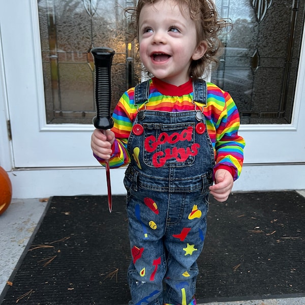 4t. Chucky Good Guy Halloween Dress up Costume. Size 4T Coveralls - Etsy