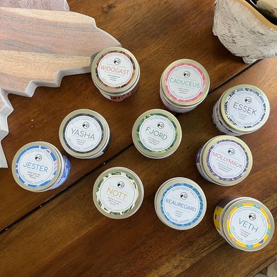 Mighty Nein Candles Handmade Critical Role Campaign 2 - Etsy