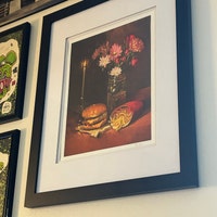 PBJ & Jar of Milk NOAH VERRIER Original Still Life Oil Painting, Signed ...