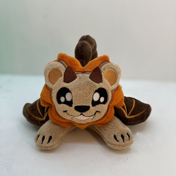 ITH Manticore Cub Plush Embroidery Pattern | Adorable Mythical Lion DIY ...