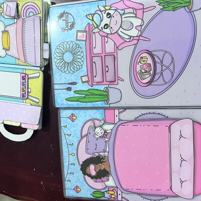 Printable Dollhouse Busy Book & Activities for Kids PDF - Etsy