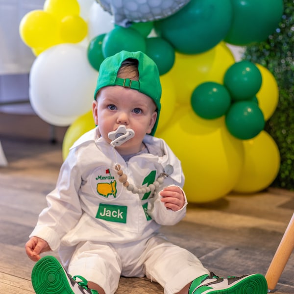 Personalized Golf Long-short Caddy Outfit for Kids*toddler Golf White ...