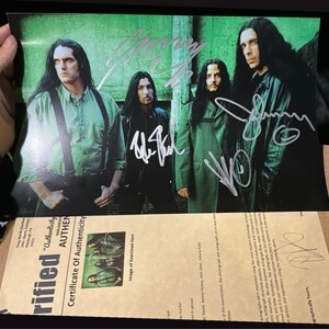 Metallica Full Band Signed Autographed 8x12 Inch Photo COA - Etsy