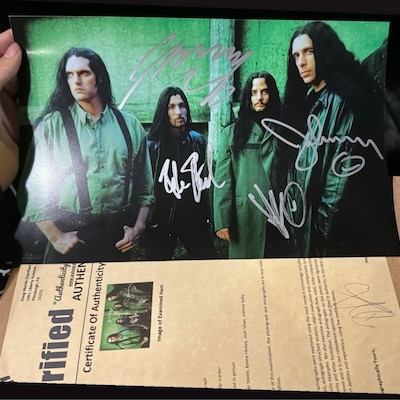 Metallica Full Band Signed Autographed 8x12 Inch Photo COA - Etsy