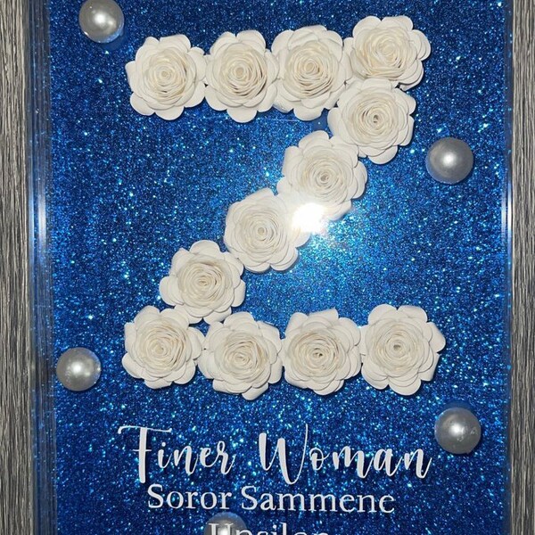 5x7 Alpha Woman Shadow Box - Etsy