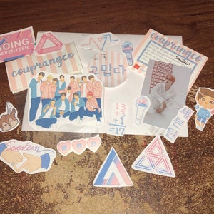 11pcs Seventeen Kpop Sticker Pack - Etsy