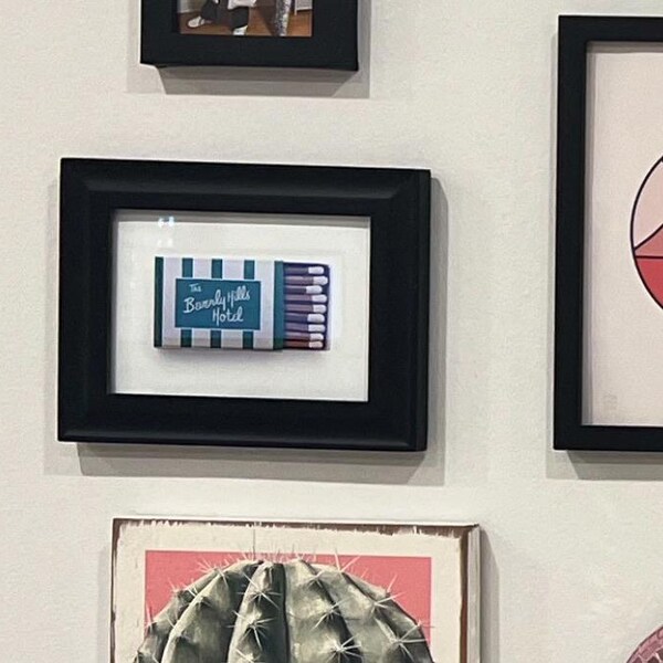 The Beverly Hills Hotel Chic Home Decor Vintage Matchbox Modern ...