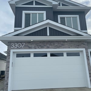 10 Inch Modern House Numbers Contemporary Custom Address | Etsy