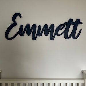 Large Baby Name Sign, Large Nursery Name Sign, Big Family Name Sign ...