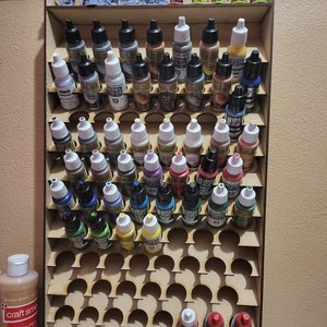 Wall Mounted Essential Oils Rack Holds 75 Oils | Etsy