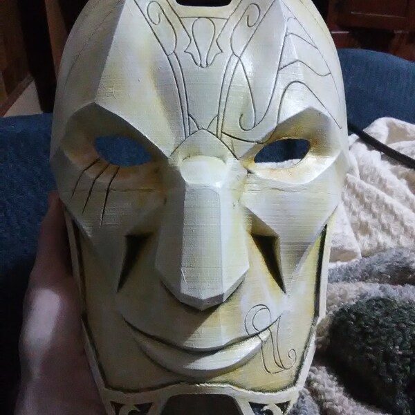 Duskull Mask, Pokemon Cosplay, Prop, 3D Printed Hand Painted - Etsy