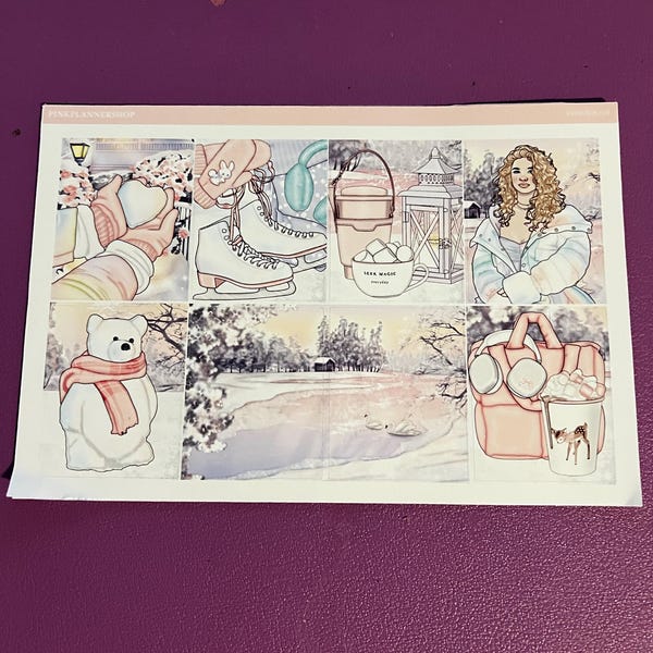 Printable Planner Stickers, Love Me, Erin Condren, Sticker Sheets ...