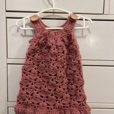 Crochet Dress PATTERN Chantilly Lace Sundress sizes up to 10 Years ...