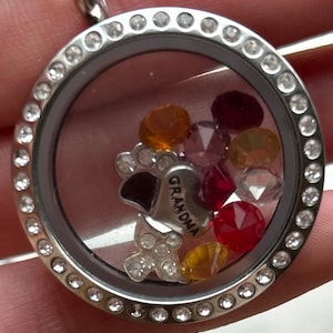 Pumpkin Candy Pal Floating Charm for Floating Lockets-halloween Themed ...