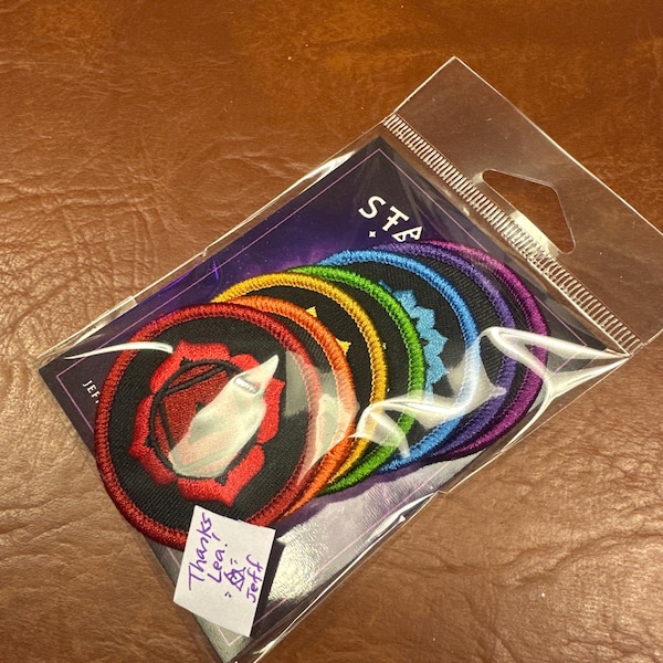 Lightworker Patch Metaphysical Fashion Accessory 3 Iron on Embroidered ...