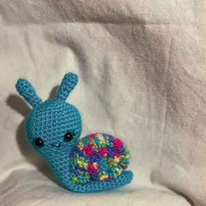 PATTERN: Sally the Snail Crochet Snail Pattern Amigurumi Snail Pattern ...