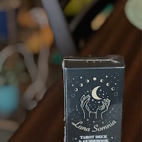 Luna Somnia Tarot Deck With Guidebook & Box - 78 Cards Full Deck - Moon ...