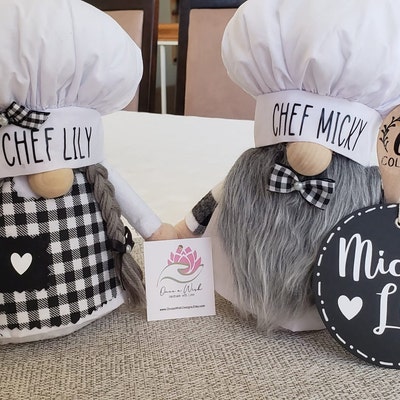 Kitchen Gnomes, Chefs Gnomes, Kitchen Family, Kitchen Decoration ...