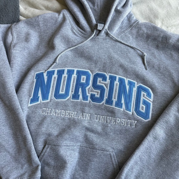 CUSTOMIZABLE Embroidered Hoodie, University Hoodies, College Hoodies ...