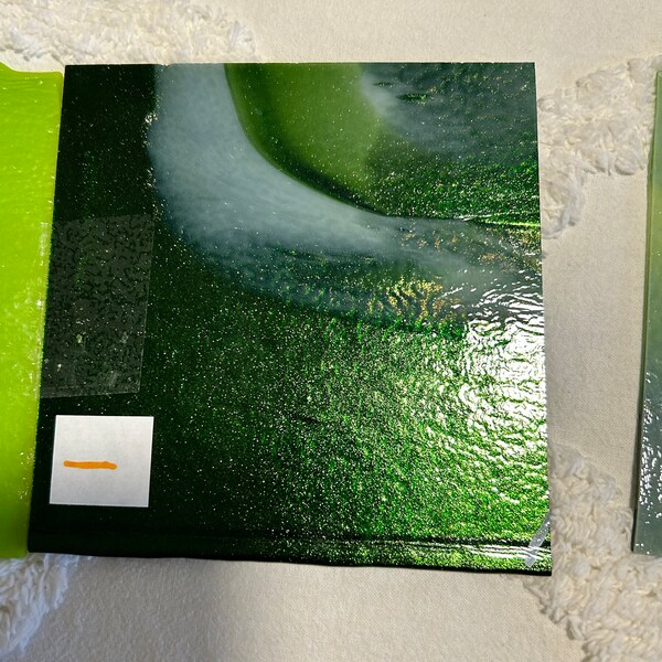 90 COE brown Transparents Bullseye Glass Sheets. choice of 4 Colors ...