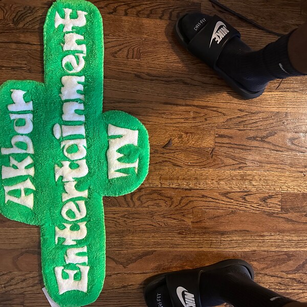 Custom Name Handmade Tufted Rug, Personalized Unique Gift for Best ...