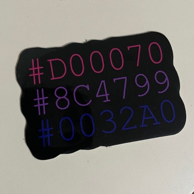 LGBTQ Pride Hex Stickers Subtle Pride Stickers Rainbow - Etsy