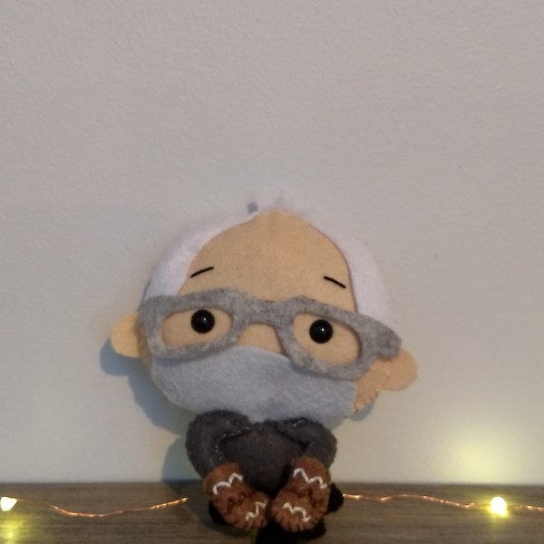 Bernie Sanders Felt Doll Sewing Pattern: Plush Toy (PDF & SVG) - Etsy