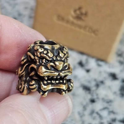 Japanese Tiger Samurai Paracord Bead Warrior Armor Gothic - Etsy