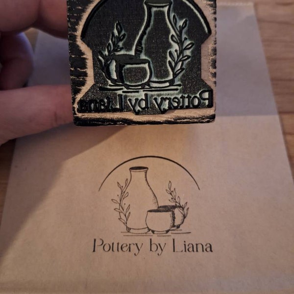 Personalised Stamp Eco-friendly Rubber Stamp Eco Stamp Personalized ...