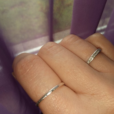 Sterling Silver Stacking Rings Set Stackable Ring Set 925 Silver ...