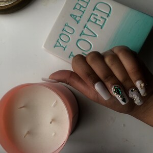 Charmed Beauty Luxury Nails Natural Nails Outline Nails - Etsy