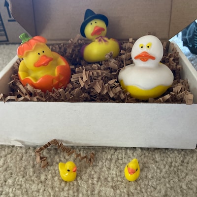 Magic Pixie Fairy Themed Yellow Rubber Ducks Office Desk Toy Gift for ...