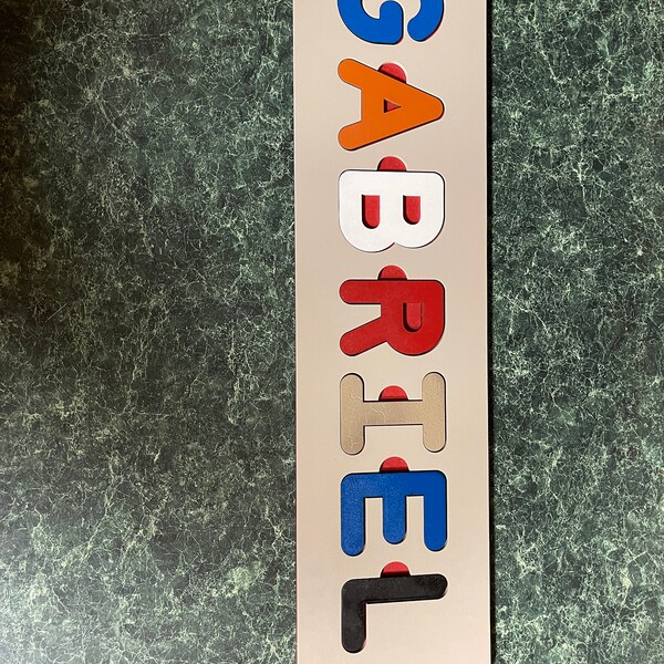 Custom Name Puzzle SVG Laser File Generator - Etsy