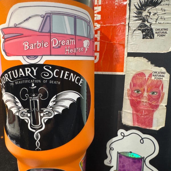 Mortuary Science Embalming Funeral Home Sticker - Etsy