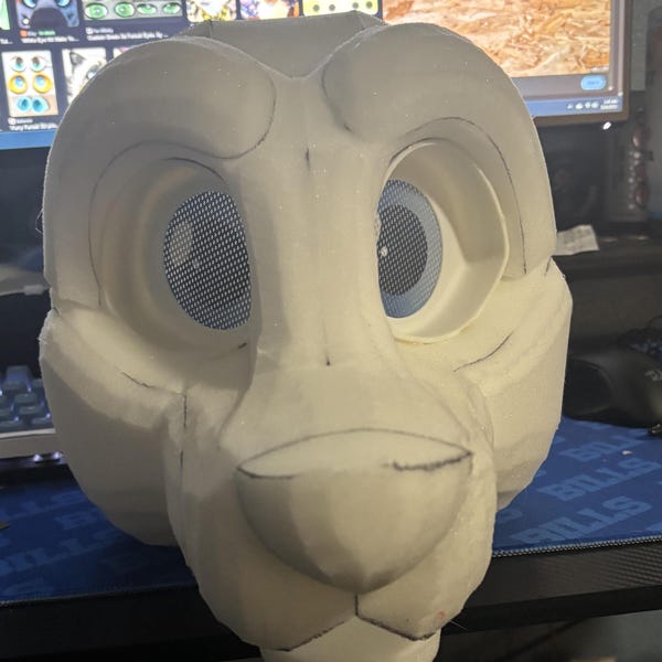 Fursuit Eye Mesh - Hypno Swirl Mascot Costume Eyes - Etsy