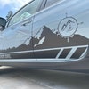 Compass Adventure Side Body Vinyl Decal, Side Panel Decal, Stripe Decal ...