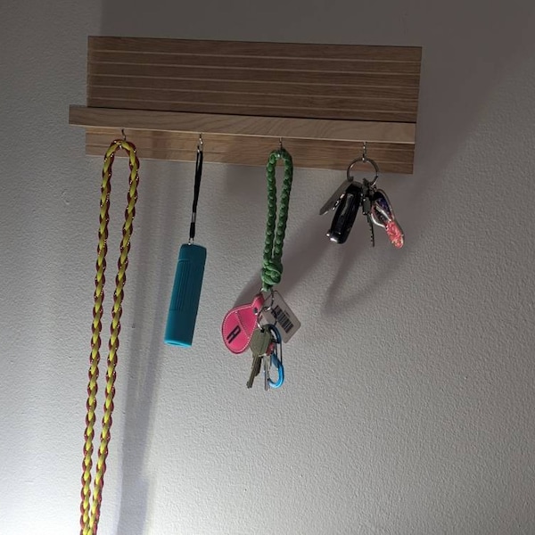 Key Rack, Entryway Organizer, Key Holder for Wall, Mid Century Modern ...