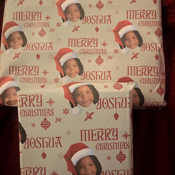 It's a Boy Custom Gift Wrap, Baby Shower Wrapping Paper, Newborn Boy ...