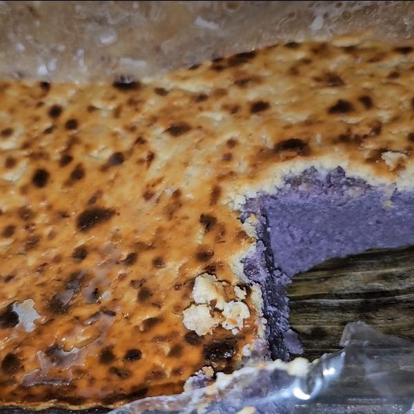 Ube Cassava Cake 8”X8” Square Pan - Etsy