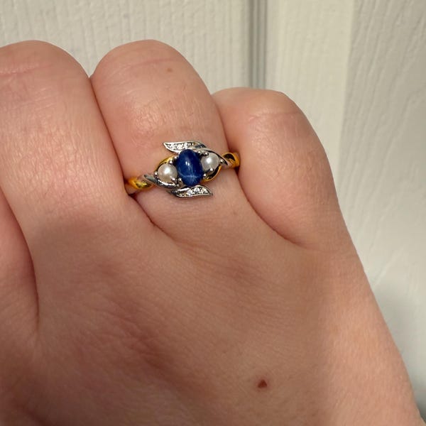 Acotar Officially Licensed, Feyre Star Sapphire Wedding Ring, Night ...