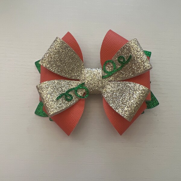 Thanksgiving Pumpkin Bow SVG, Harvest Bow Template , Fall Autumn Hair ...