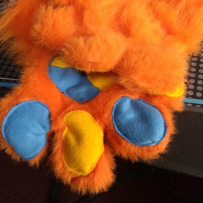 DIGITAL Toony Hand Paw Pattern for Fursuits PDF Download - Etsy