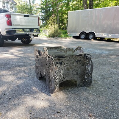 All-terrain Vehicle ATV Fire Pit, Digital Product, Files DXF, SVG for ...