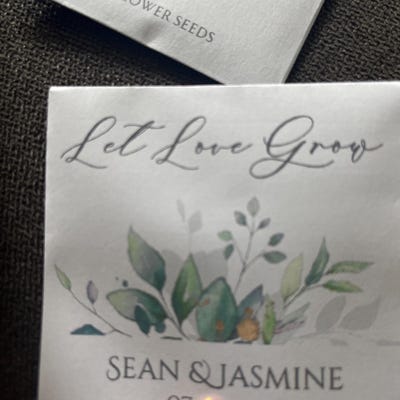 Graduation Seed Packets/graduation Party Favors for Guests/blooming ...