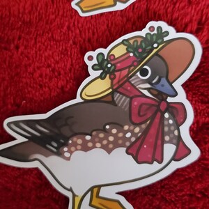 Mandarin Duck Couple Eco Stickers - Etsy