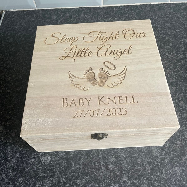 Baby Loss Miscarriage - Personalised Memory Box - Remembrance - Grief ...
