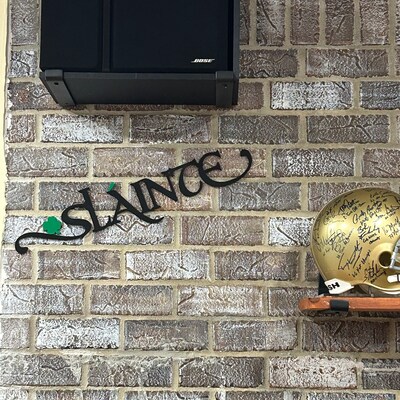 Slainte Mhath/ Wood Sign/ Irish Gaelic Cheers to Good Health ...