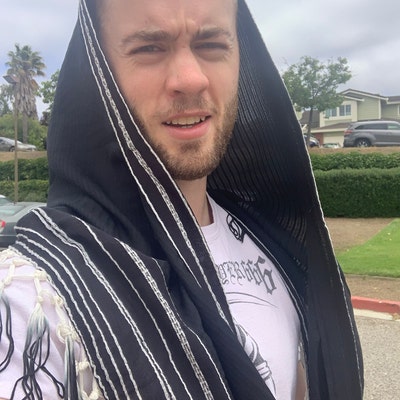 Intergalactic Black Druid Robe Shaman Ceremony Clothing Post ...