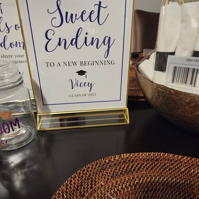 Graduation Party Pasta Bar 5x7, 8x10 Printable Chalkboard Sign, Your ...